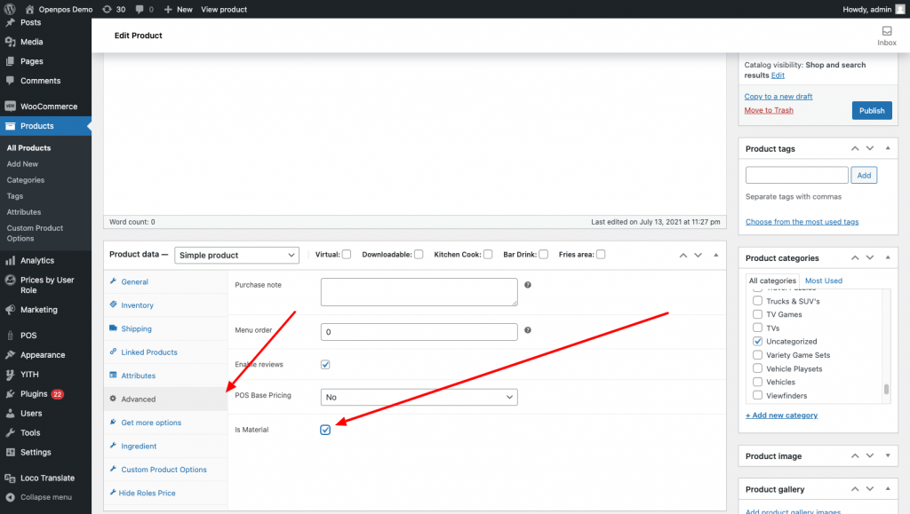 Woocommerce + openpos + Material Management - OpenPOS - Best Point Of ...